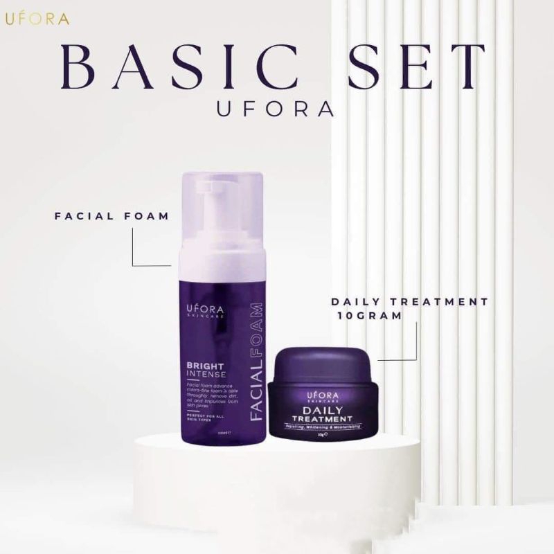 Jual Ufora Basic Set ( Daily Treatment 10gr + Facial Foam 100ml ...