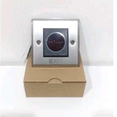 Jual Touchless Flush Button | No Touch Exit Button Sensor Hand Logo ...