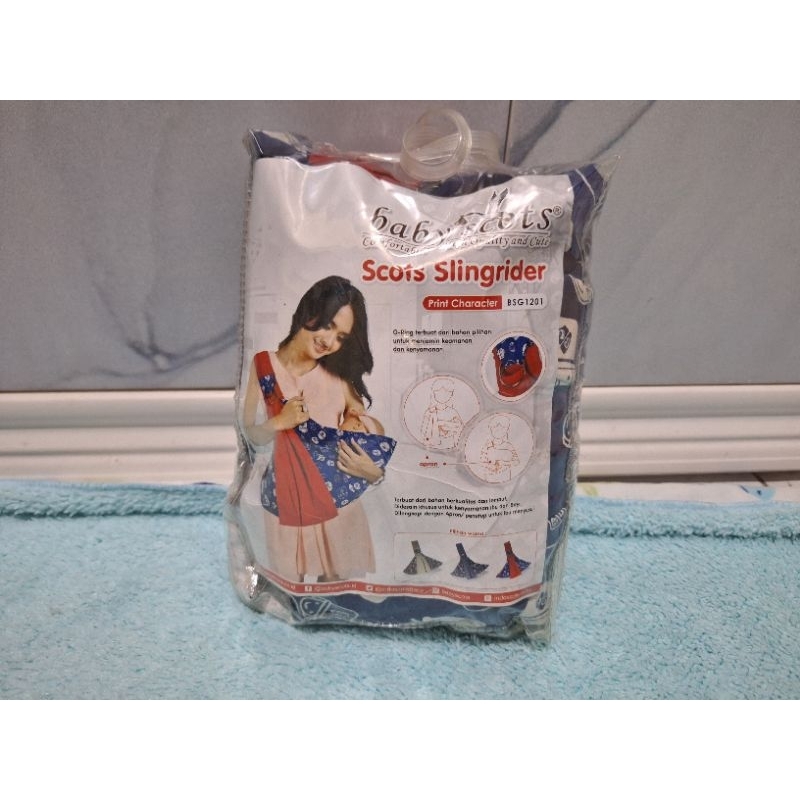 Jual NEW Gendongan Baby Scots (Scot Slingrider) | Shopee Indonesia