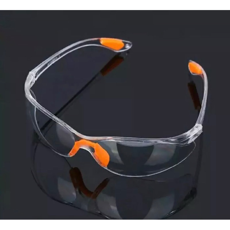Jual HS Kacamata kerja lensa bening / eyeglasses Safety | Shopee Indonesia