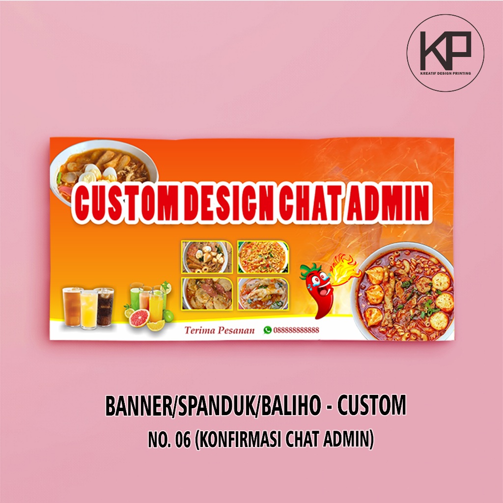 Jual Cetak Banner | Spanduk | Baliho | Seblak | Warung Seblak | Kedai ...