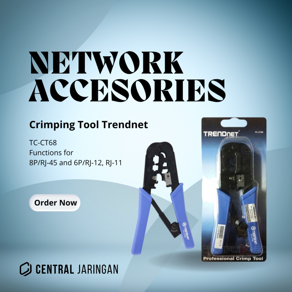 Jual Crimping Tool Trendnet TC-CT68 | Shopee Indonesia