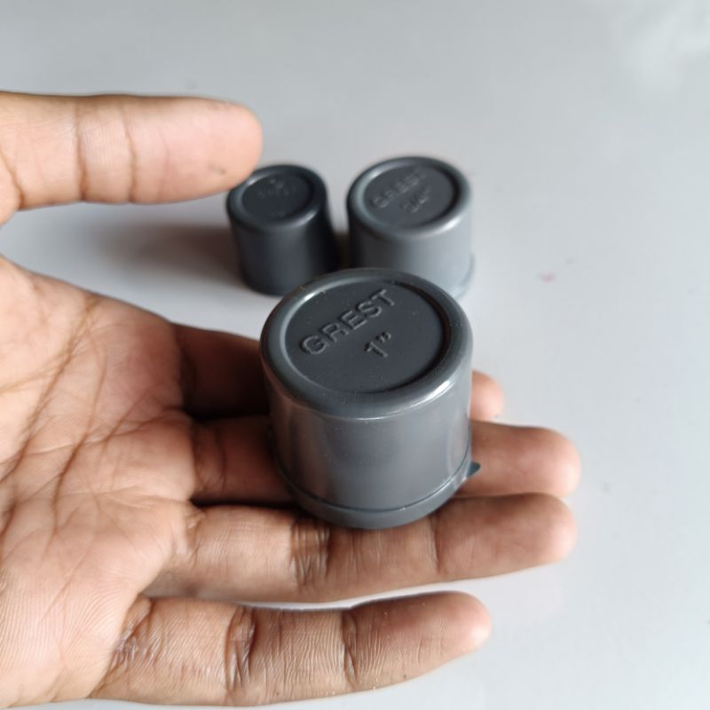 Jual Dop/End Cup pvc 1" inchi Tutup pipa paralon 1 inchi | Shopee Indonesia