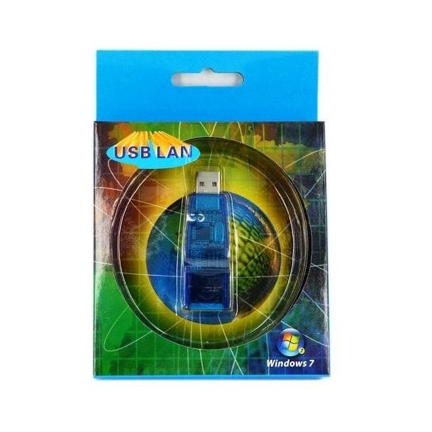 Jual USB LAN ADAPTER BIRU / USB TO ETHERNET RJ45 BIRU | Shopee Indonesia