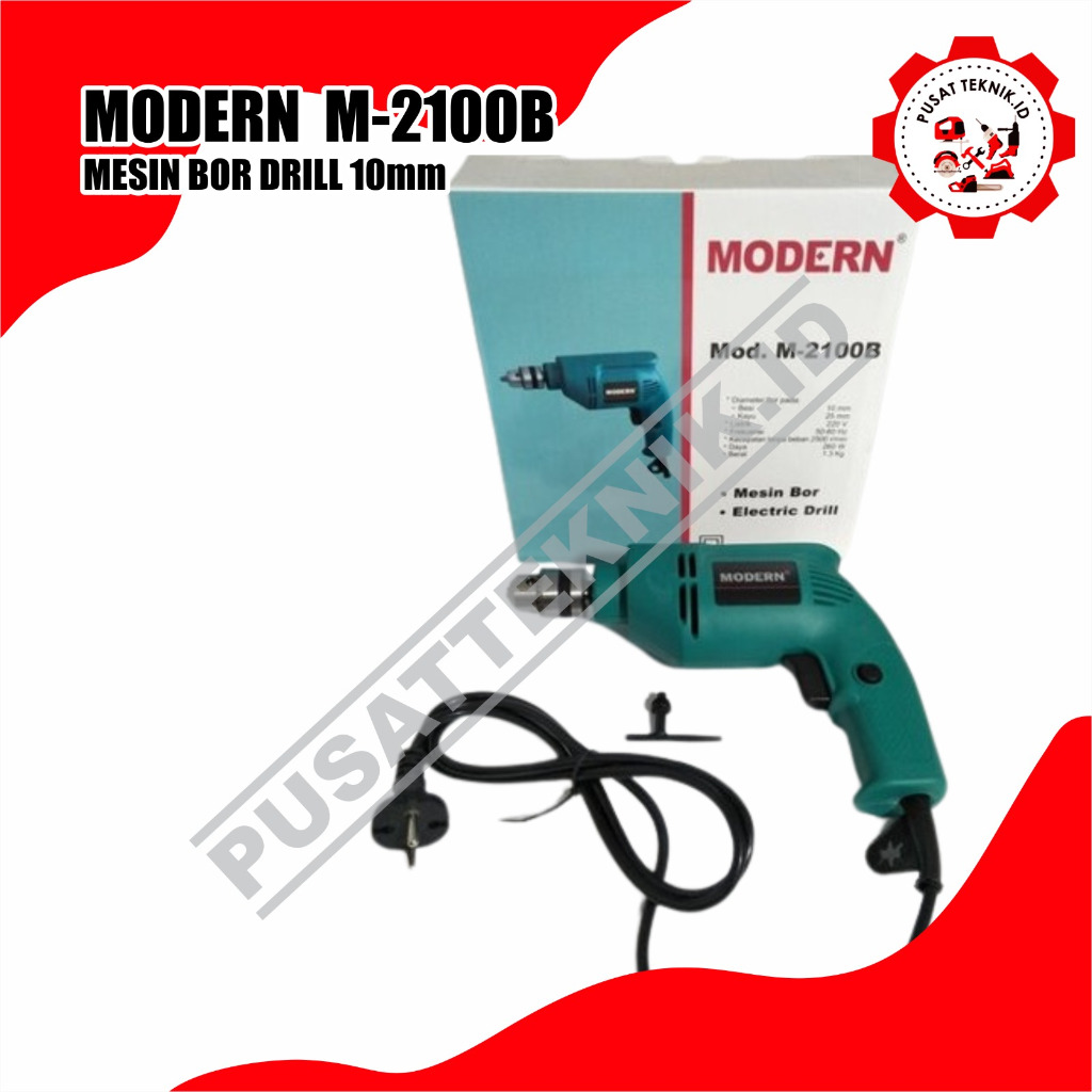Jual MODERN M 2100 B MESIN BOR MODERN BOR LISTRIK M2100B | Shopee Indonesia