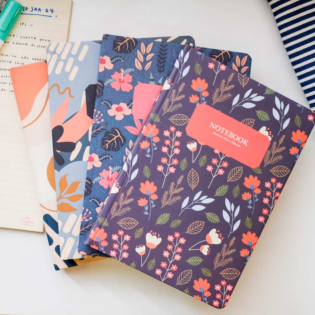 Jual Notebook Ina Creative Flora Hardcover| Diary Book| Journal Book ...