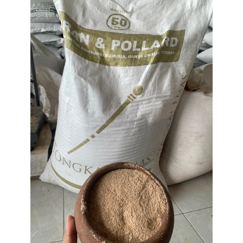 Jual [MS] Pollard Tongkat Emas 1 kg Polar Gandum Sapi Kambing Unggas | Shopee Indonesia