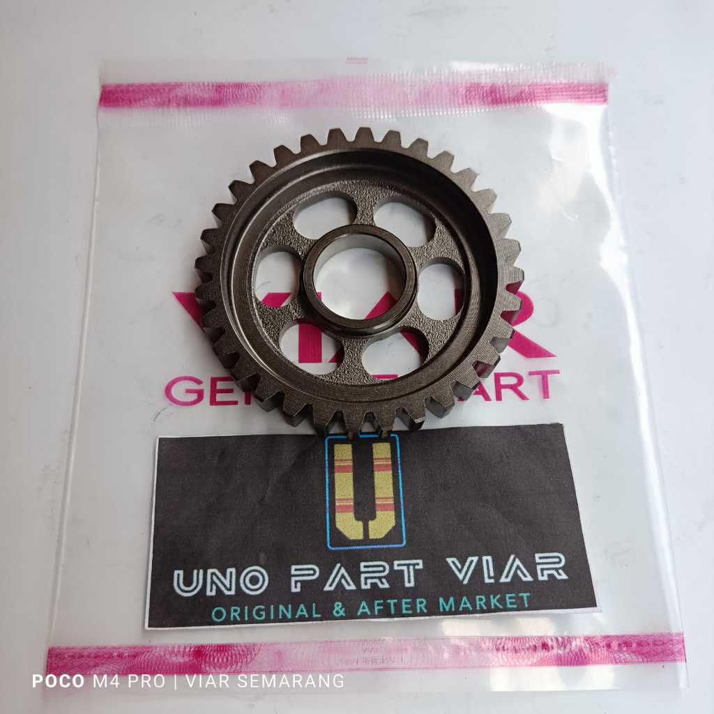 Jual GEAR RASIO 1 ( 32T LUBANG 6) gigi counter shaft 32t original viar ...