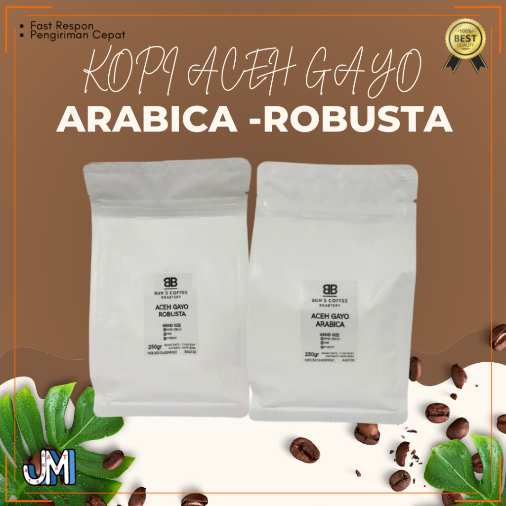 Jual Kopi Bubuk Gayo Aceh Biji Kopi Arabica Coffee Beans Single Origin Grade JMT | Shopee Indonesia