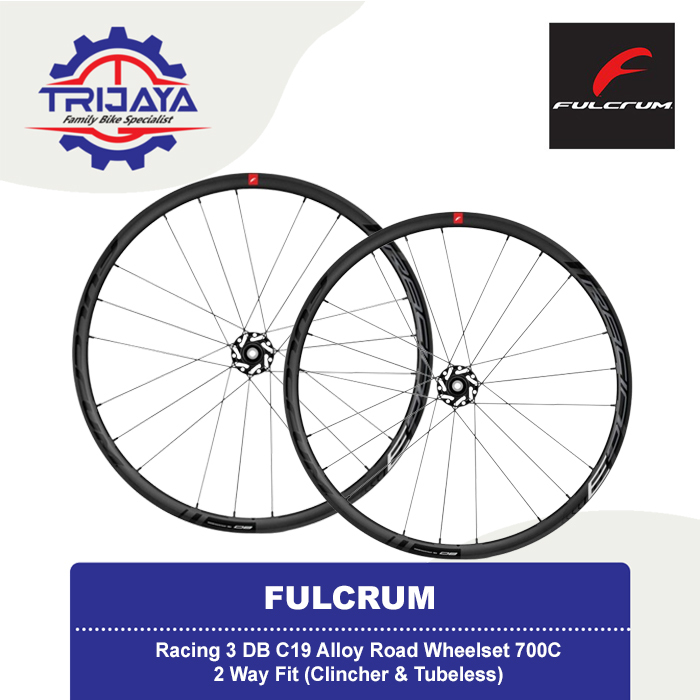 Jual Fulcrum Racing 3 DB C19 Alloy Wheelset Road Bike | Shopee Indonesia