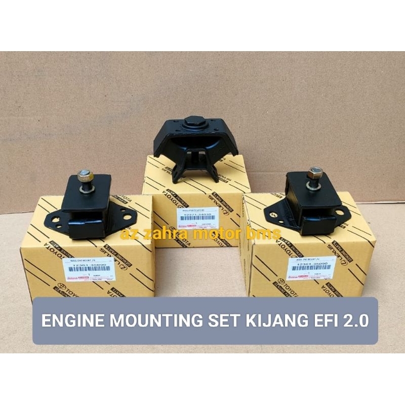 Jual ENGINE MOUNTING SET KIJANG EFI 2.0/KIJANG KRISTA/ MOUNTING ...
