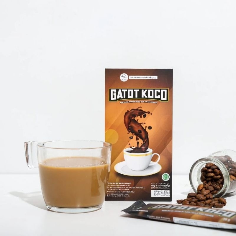 Jual GATOT KOCO Kopi Herbal Stamina Kuat Tahan Lama Pria Perkasa ...