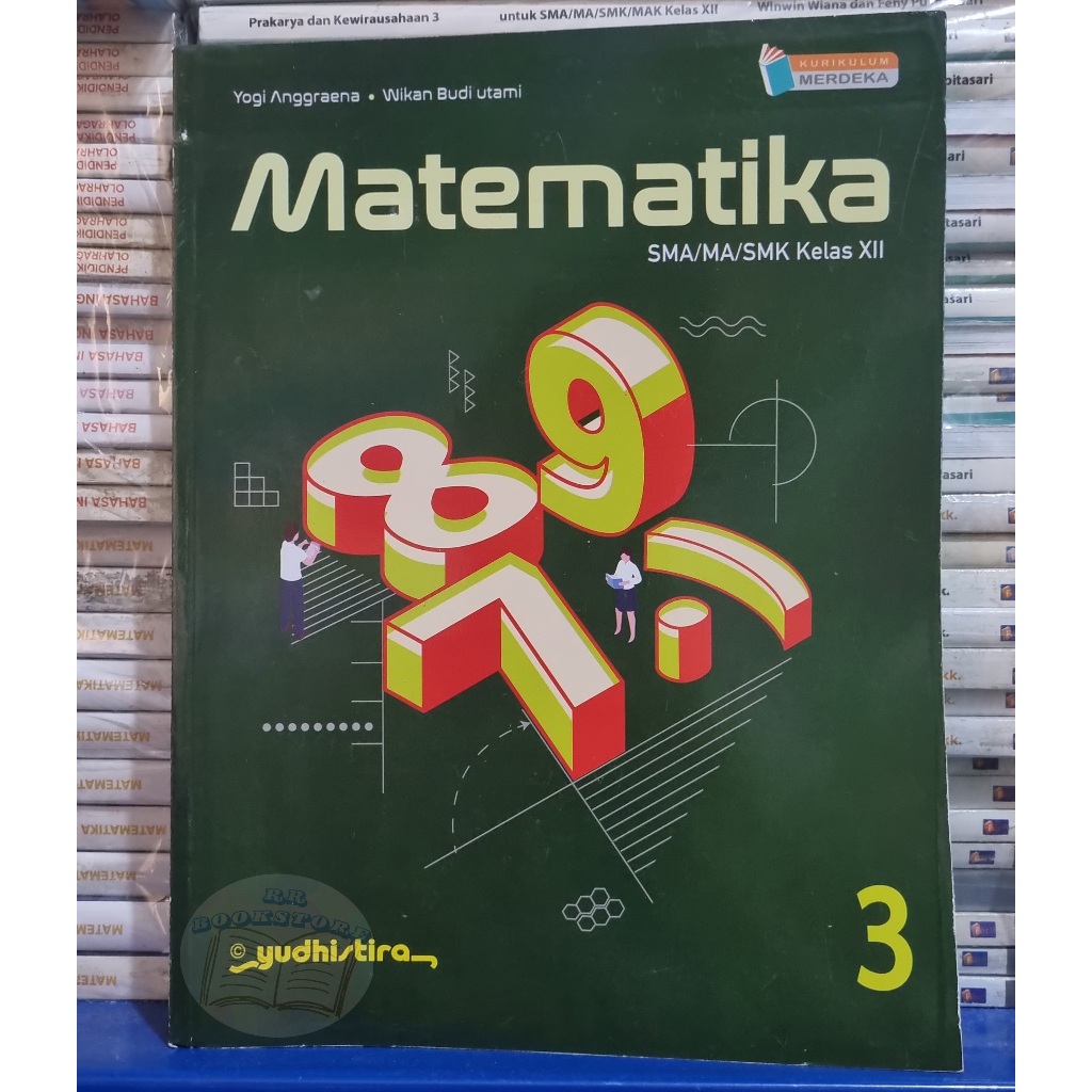 Jual BUKU BEKAS MATEMATIKA SMA/ MA/ SMK KELAS 3 YUDISTIRA YOGI ...