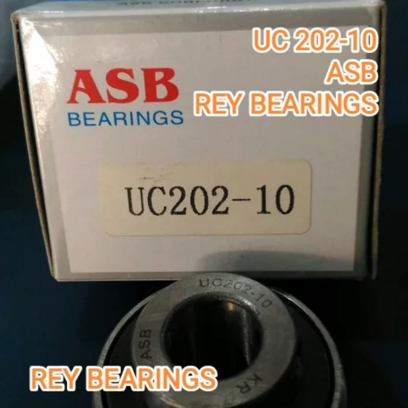 Jual Insert bearing pillow block UC 202-10 AS 16mm merk ASB | Shopee Indonesia