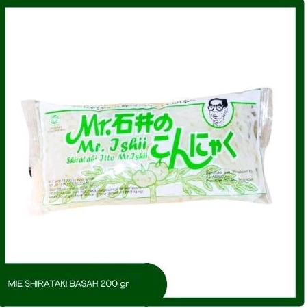 Jual Mie Shirataki Mr Ishii Mi Basah Matang Netto 200 gr | Shopee Indonesia