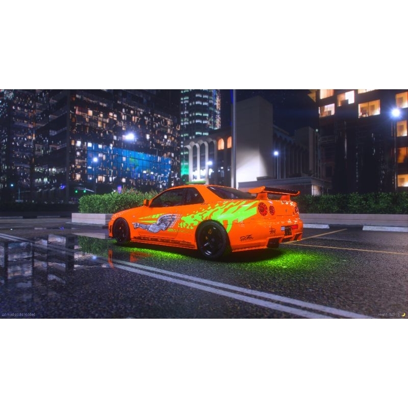Jual Livery Nissan Skyline R34 x Supra Mk4 Fast And Furious GTA V [Add ...