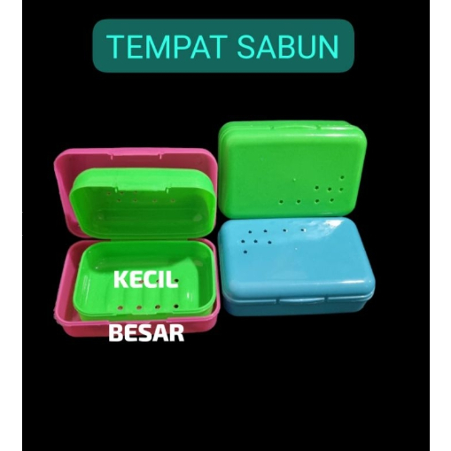 Jual Kotak Sabun/Kotak Sabun Plastik/Tempat sabun BESAR Warna | Shopee ...