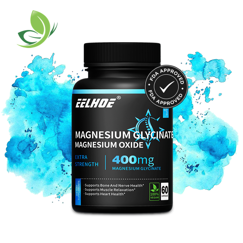 Jual Magnesium Glycinate 400 mg, Magnesium Oksida, Meredakan Stres dan ...