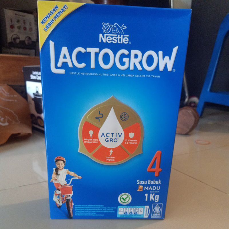 Jual Nestle Lactogrow 4 1kg madu/vanila | Shopee Indonesia
