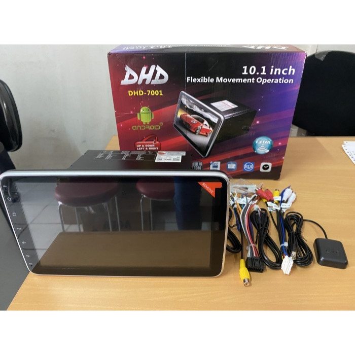 Jual HEAD UNIT DOUBLEDIN DOUBLE DIN ANDROID 10 INCH MANUAL ROTARI ...