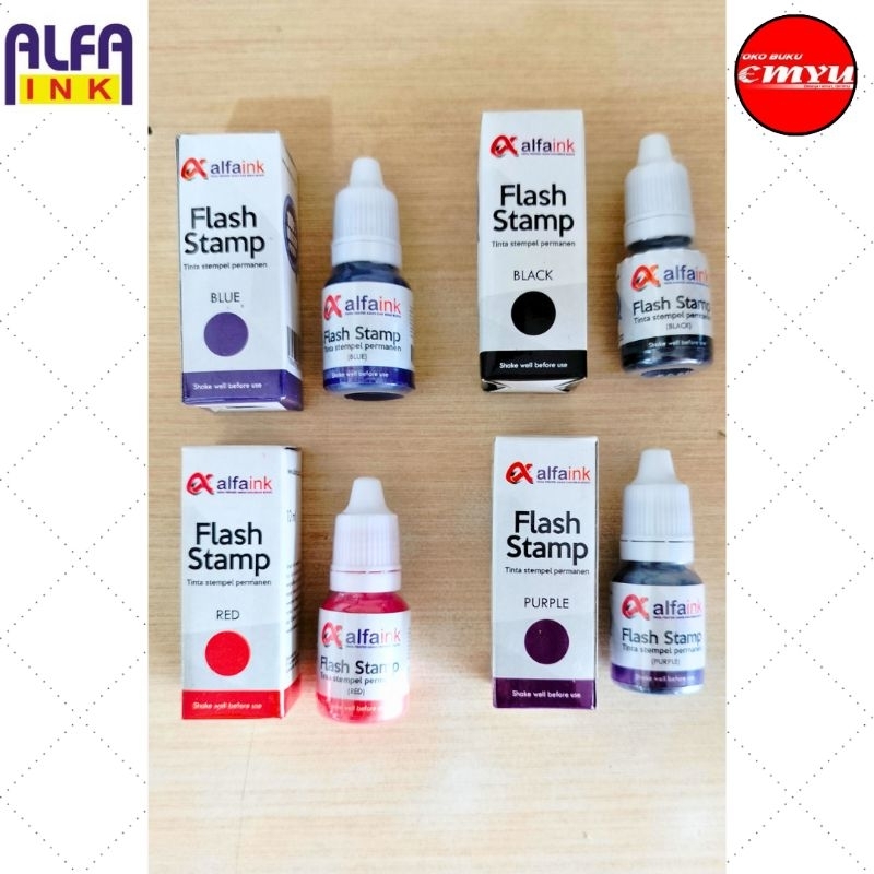 Jual Alfa Ink Tinta Stempel Otomatis 10 ml | Shopee Indonesia