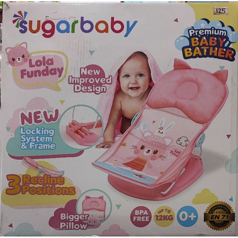 Jual BATHER SUGAR BABY - JARING MANDI - BABY BATH - BATHER -ALAT BANTU ...