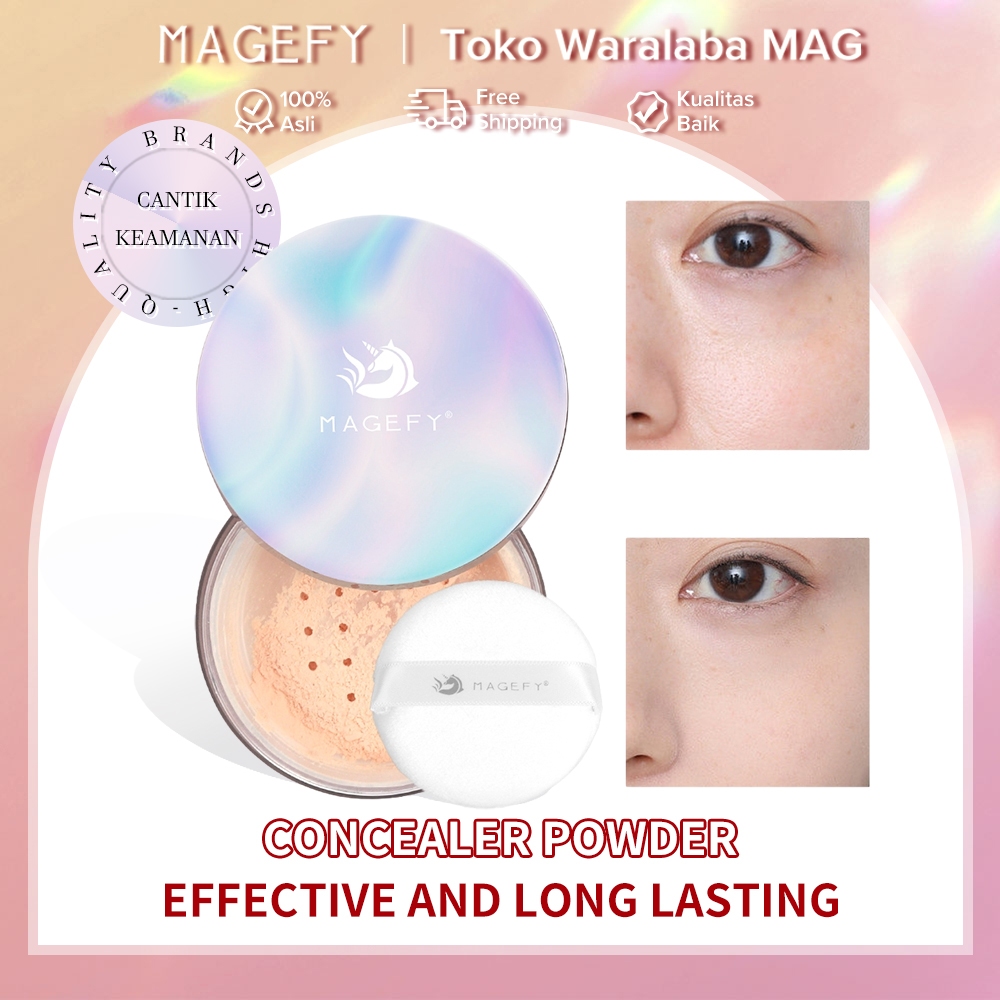Jual 【CUCI GUDANG】Oil Control Loose Powder, Long-lasting Matte Loose ...