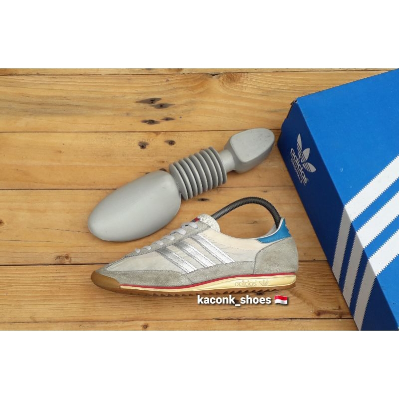 Jual SEPATU CASUAL SNEAKERS ADIDAS SL72 SL 72 WHITE GUMSOLE ORIGINAL ...