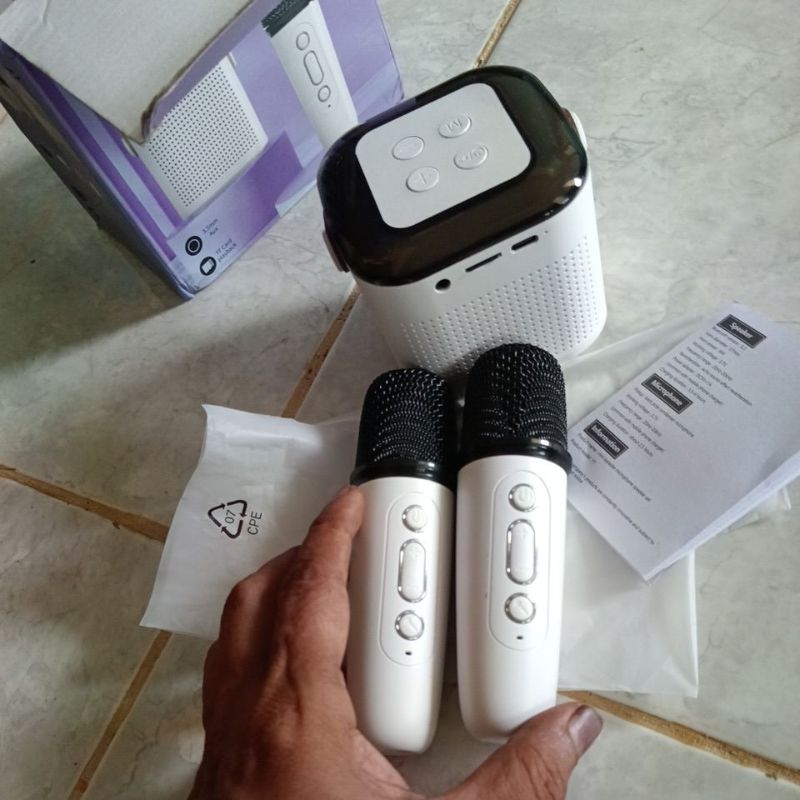 Jual Mic Wireless Dua Mic All one, dan dengan Receaver, Speaker Aktif ...