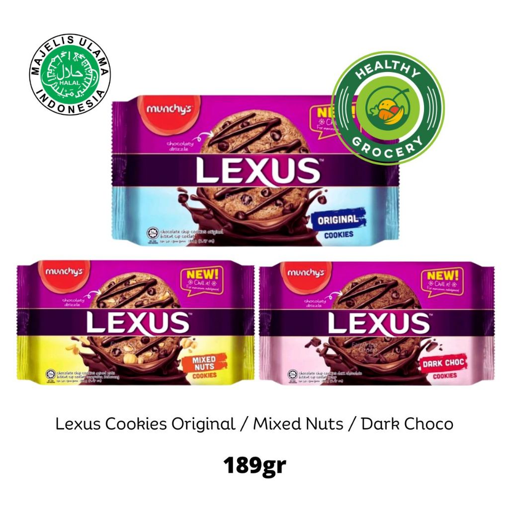 Jual Munchy's Lexus Cookies Original 189gr ( BIRU ) | Shopee Indonesia