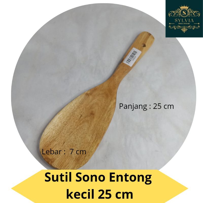 Jual Sutil Kayu Sono Entong Kayu Kecil Sotil Kayu 25 cm | Shopee Indonesia
