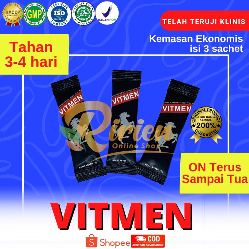 Jual Vitmen Obat Kuat Herbal Stamina Pria Dewasa Tahan Lama Kesuburan ...