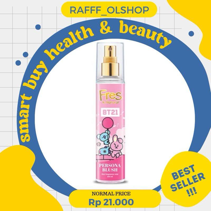 Jual FRES & NATURAL BT21 100 Ml | Parfum | Shopee Indonesia