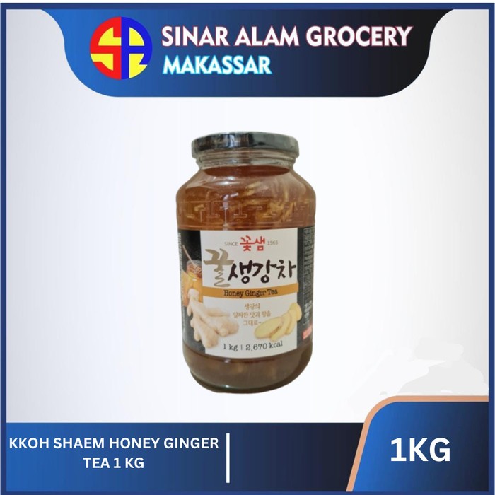 Jual KKOH SHAEM Honey Ginger Tea 1 KG (Made in Korea) | Shopee Indonesia
