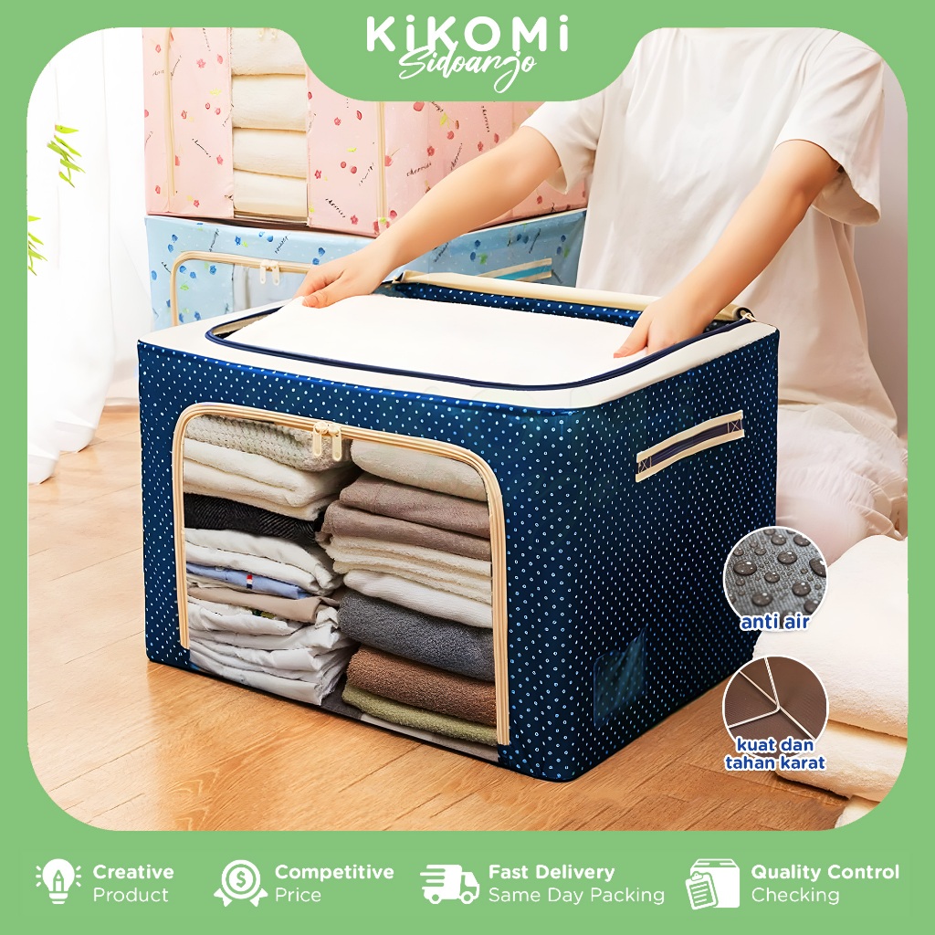 Jual STORAGE BOX - Kotak Tempat Penyimpanan Baju Serbaguna Multifungsi ...