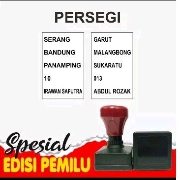 Jual stempel flash/Cap/Stempel Custom | Shopee Indonesia