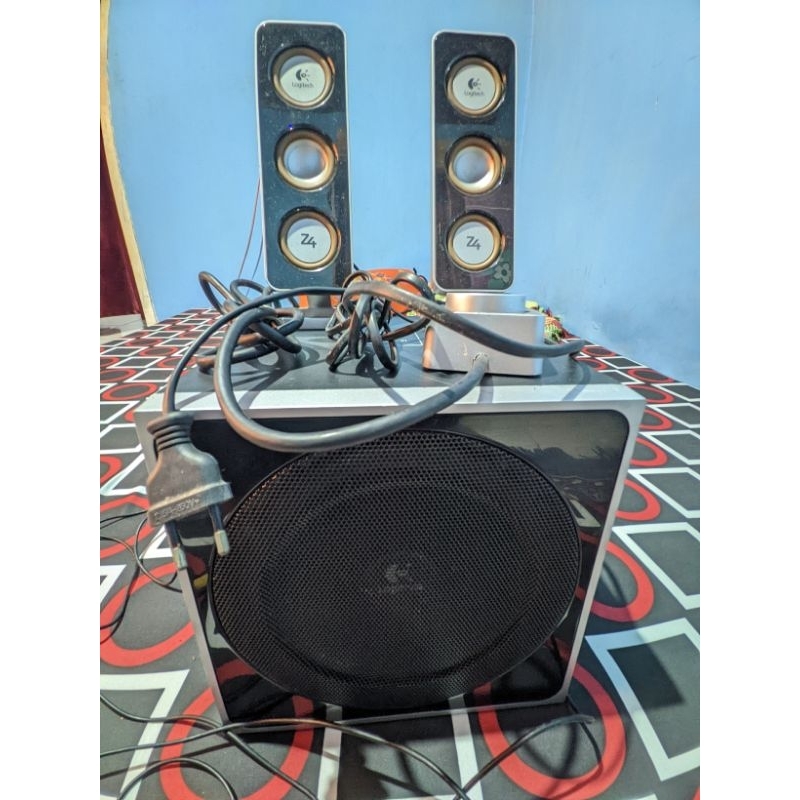 Jual speaker Logitech z4 muluss (BARANG LANGKA) | Shopee Indonesia