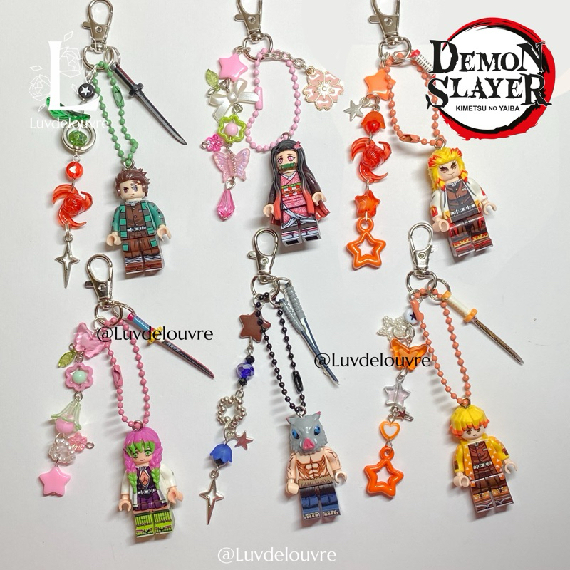 Jual DEMON SLAYER GANTUNGAN KUNCI KEYCHAIN BAG CHARM TANJIROU NEZUKO ...