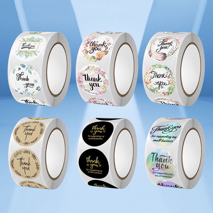 Jual STICKER ROLL ISI 200 STICKER LUCU / STICKER SEALING MOTIF KARTUN ...