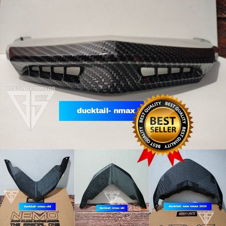 Jual DUCKTAIL NMAX OLD 2015-2019 DUCKTAIL NMAX NEW 2020 CARBON NEMO ...