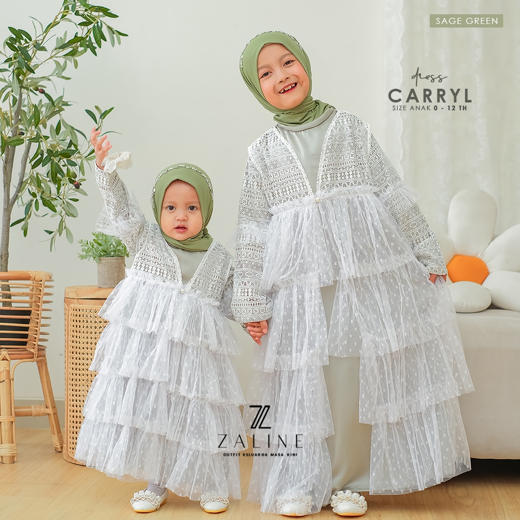 Jual Zaline - Gamis Anak Model Terbaru Cantik Mewah Kekinian | Dress ...