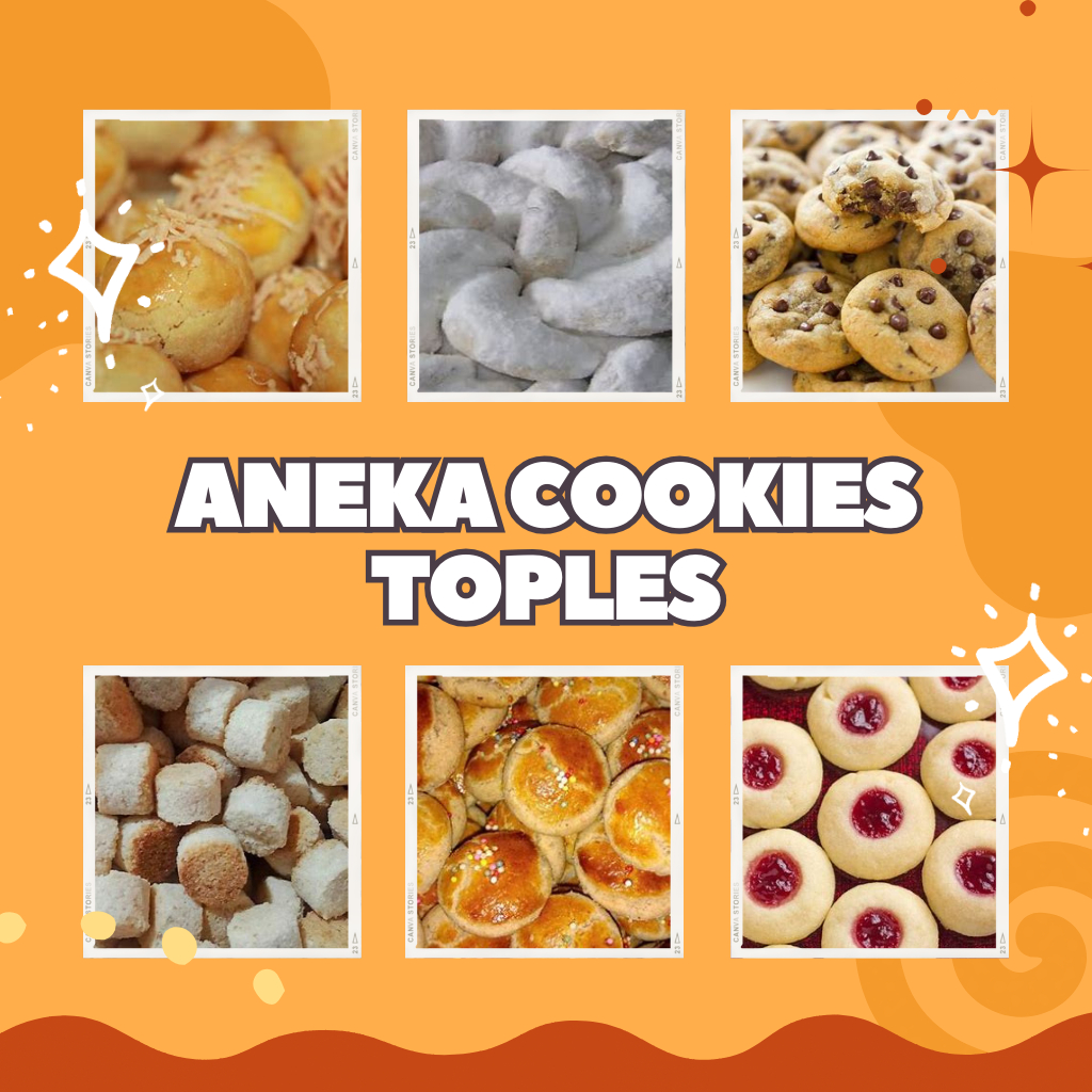 Jual ANEKA COOKIES TOPLES SHAFA ANEKA SNACK | Shopee Indonesia