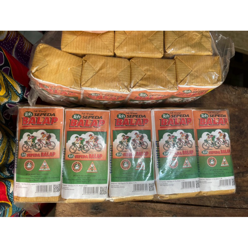Jual TEH SEPEDA BALAP 1PAK ISI 10PC / Teh sepeda balap | Shopee Indonesia