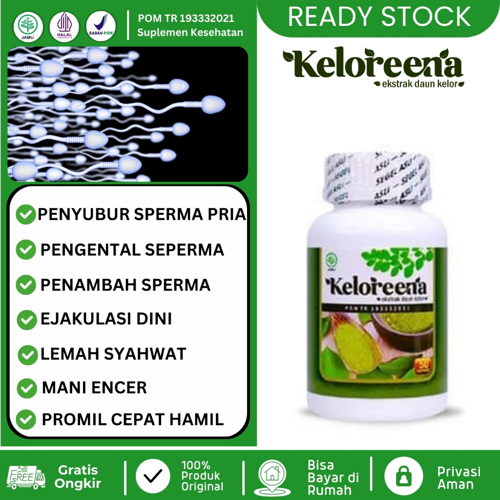 Jual Vitamin Kesuburan Sperma Pria Obat Pengental Sperma Untuk Promil Agar Istri Cepat Hamil ...