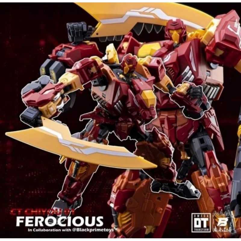 Jual Cang Toys Ct 01 Ferocious Transformers Masterpiece Predaking