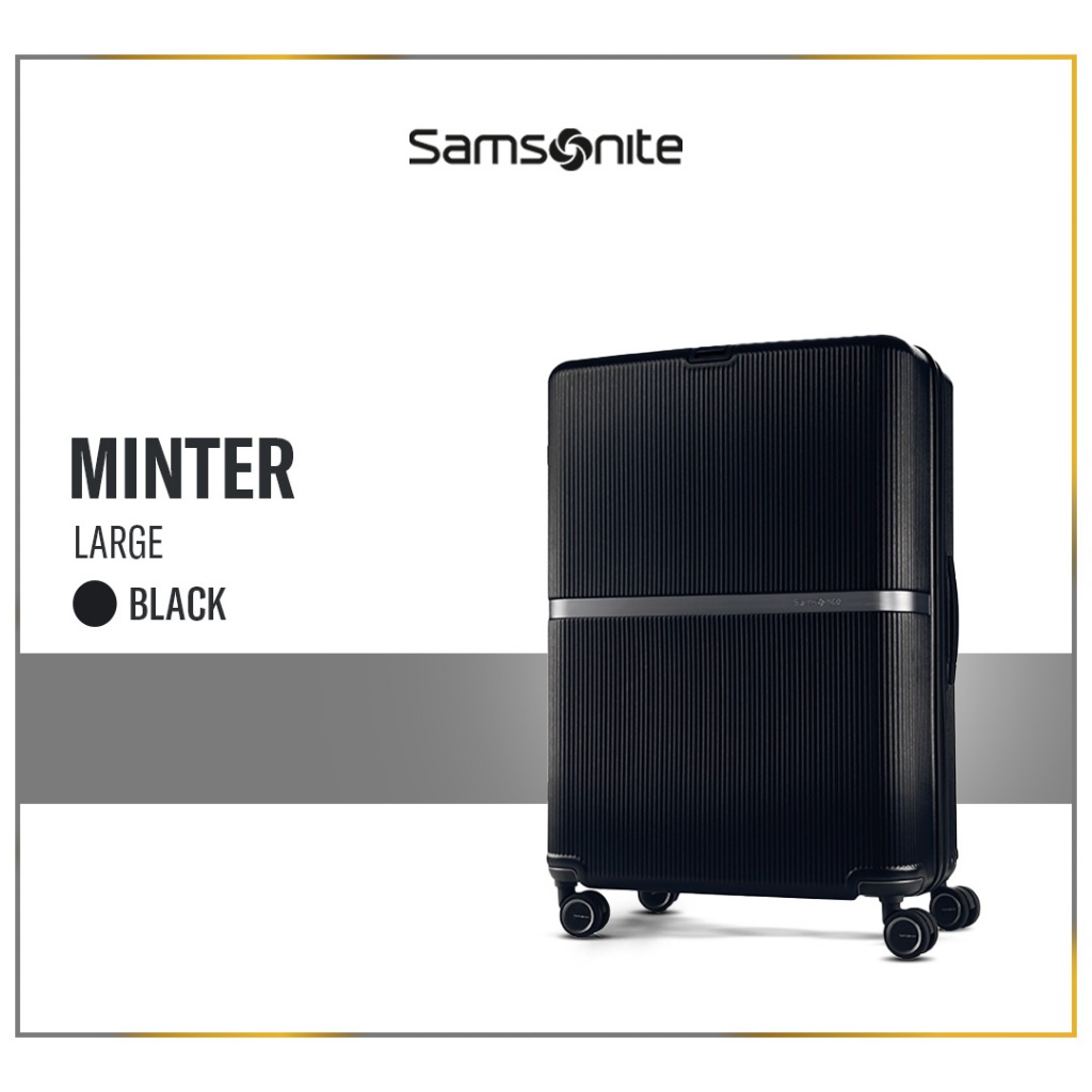 Jual Samsonite Koper Hardcase Minter Spinner Large 28 Inch - Black ...