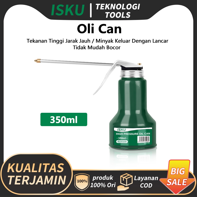 Jual ISKU Oil Gun/Botol Pompa Oli Selang Fleksibel Oil Can Gun Pot ...