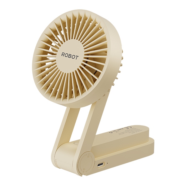 Jual ROBOT Mini Fan Portable RT-BF22 Kipas Angin Mini Foldable 1200mAh ...
