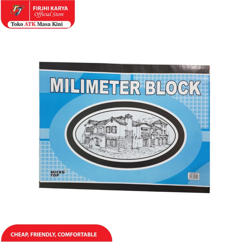 Jual Buku Milimeter Block Ukuran A3 dan A4 - Buku Sketsa | Shopee Indonesia