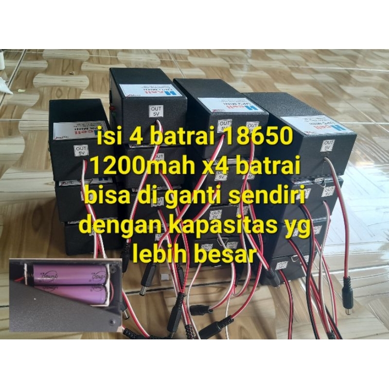 Jual ups mini plus batrei in 12v, 24v out 5v,9v,12v dan 24v 2 amper cocok untuk htb,cctv,router ...
